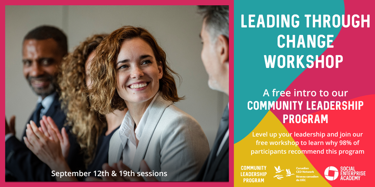 Level up your leadership with CLP - Canadian CED Network